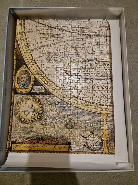 Puzzle 2000 Teile Clementoni Old Map | Kaufen auf Ricardo