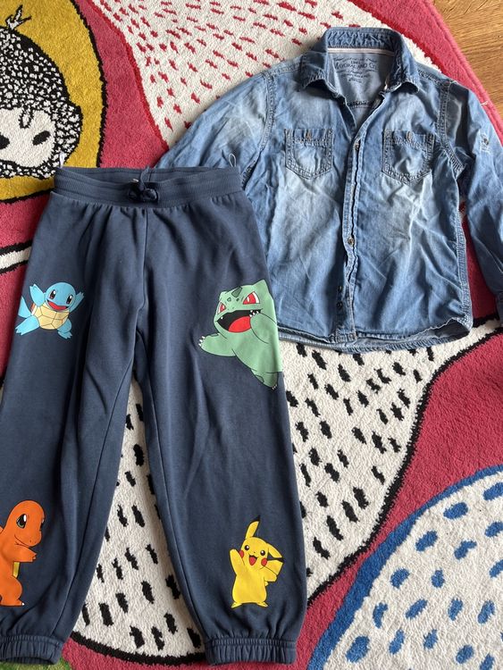 Kleiderpaket Pokémon Trainerhose, Jeanshemd (Gebraucht) in Solothurn ...