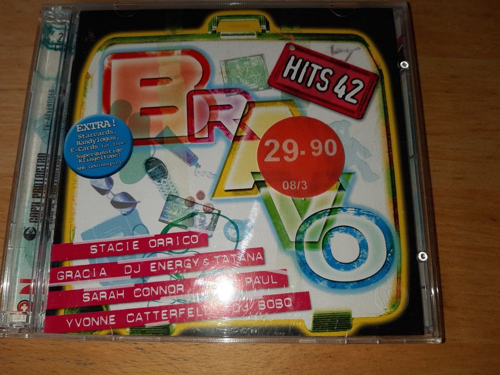BRAVO Hits 42, Doppel CD, 2003 (Gebraucht) in Rotkreuz für CHF 2 – mit ...
