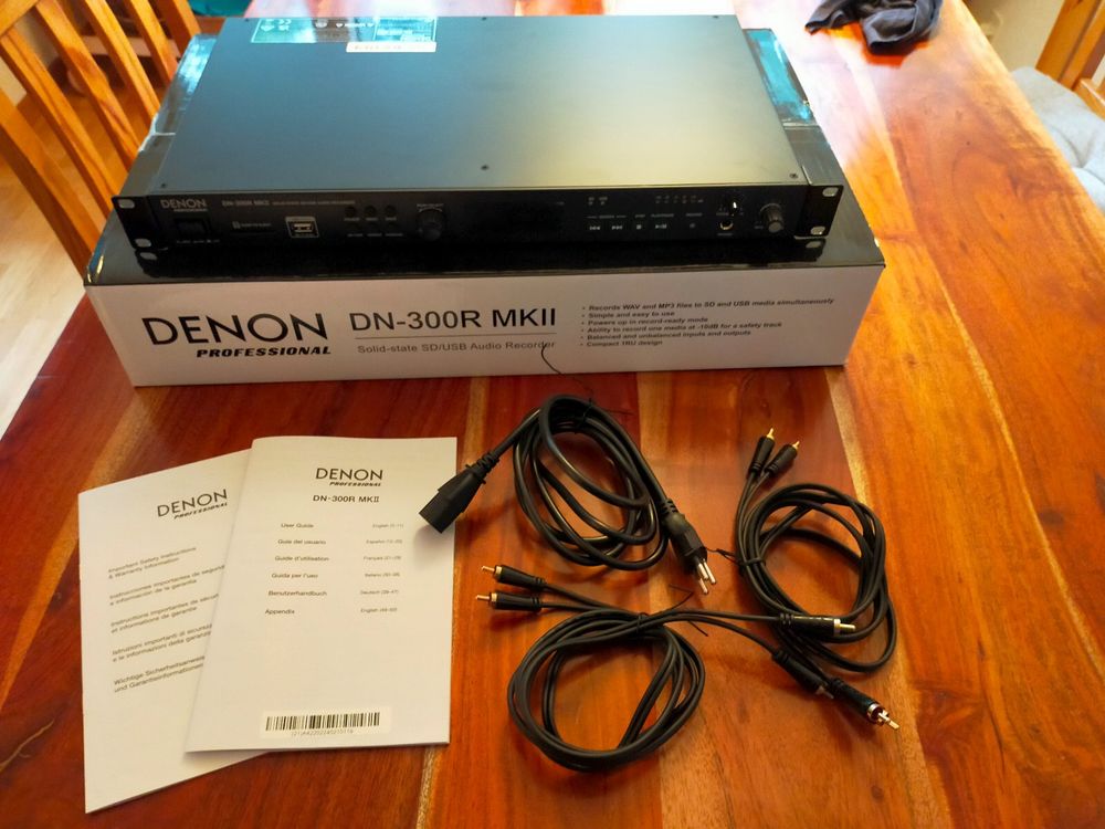 Denon DN-300R MKII USB/SD Solid State Recorder (Neu (gemäss ...