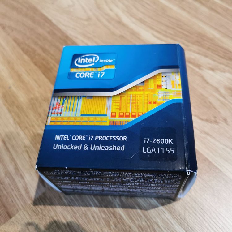 Intel i7 2600K in a Box mit orig. Lüfter ungenutzt (Gebraucht) in ...