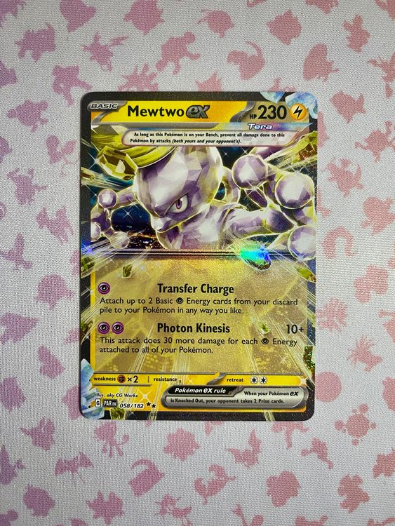 Pokemon Paradox Rift Mewtwo ex EN (Neu (gemäss Beschreibung)) in Grabs ...