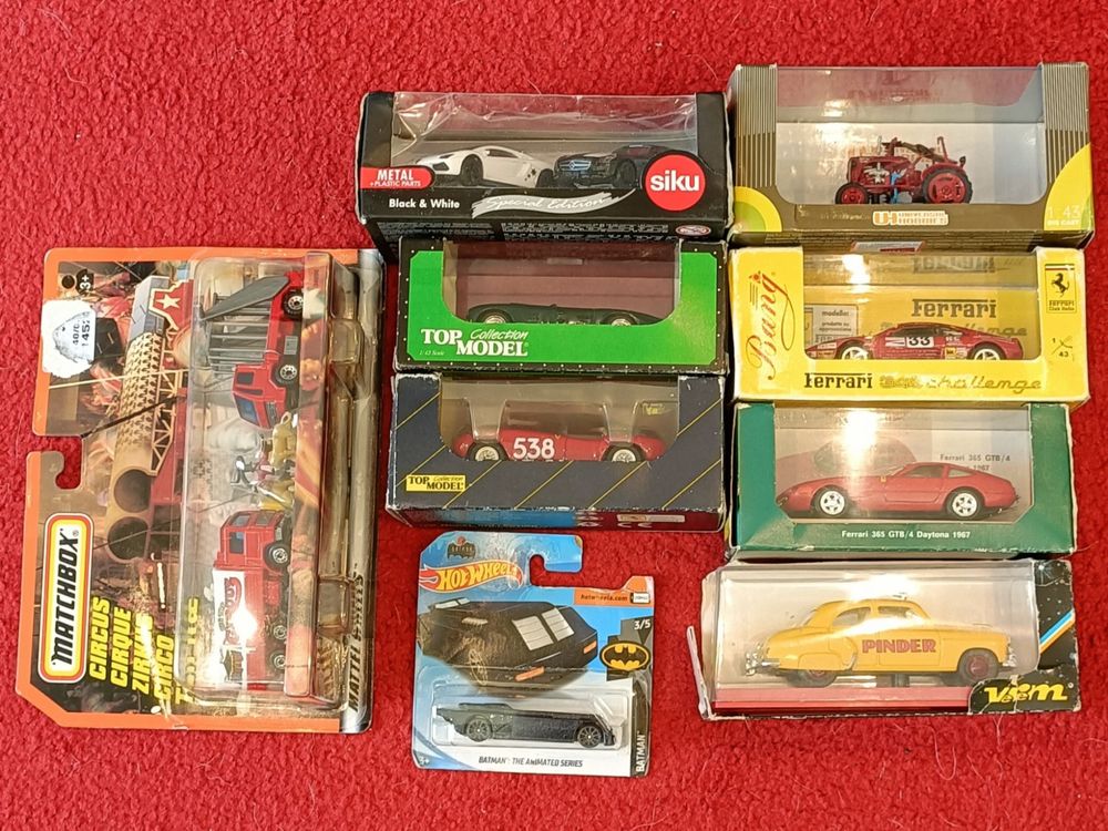NOS Lot (9 Stk.) Vintage Modellautos (Neu (gemäss Beschreibung)) in ...