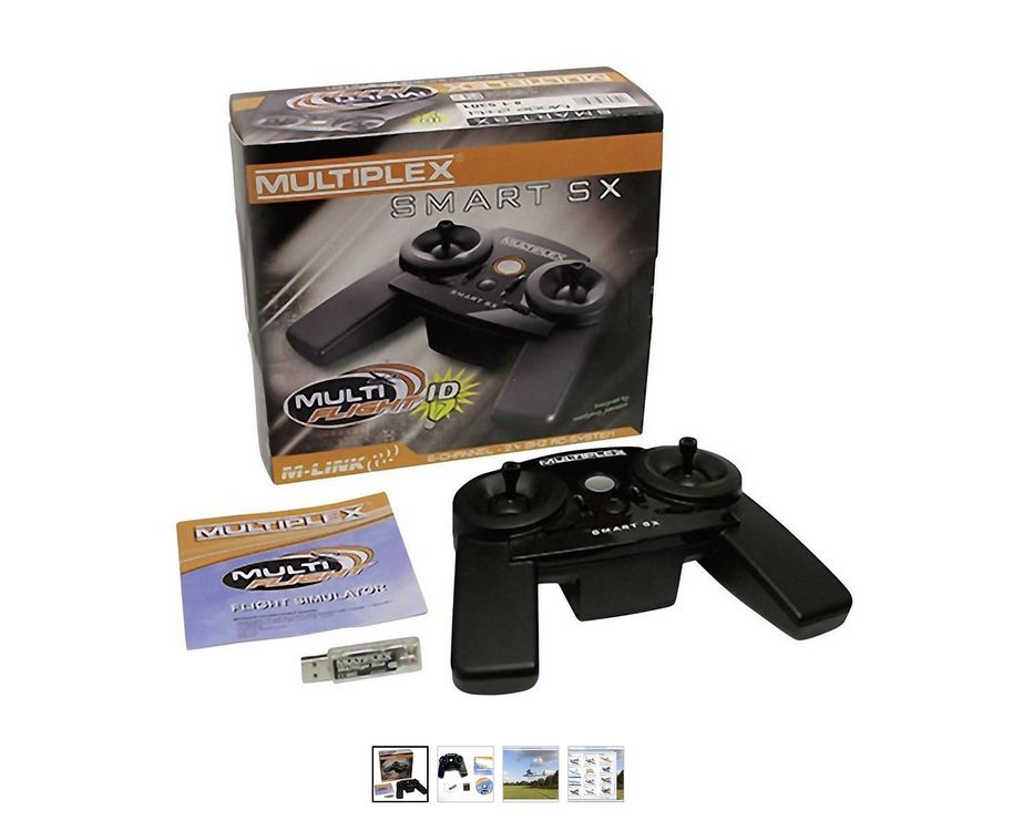 Multiplex Simulateur Multiflight PLUS + Smart SX 6 Mode 2 (Neu und ...
