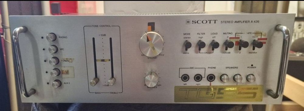 Vintage SCOTT STEREO AMPLIFIER A 426 (Gebraucht) in für CHF 50 – nur ...
