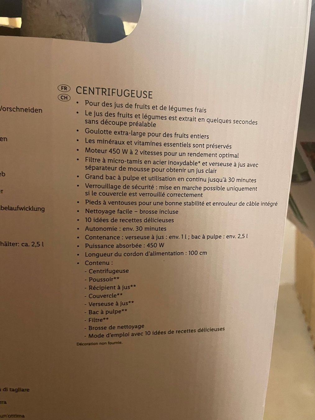Presse-légumes (D'occasion) à Marly pour CHF 30 – avec livraison ...