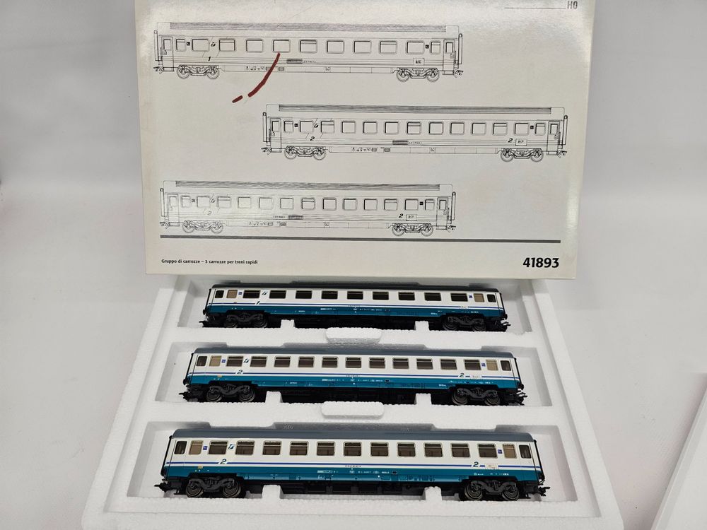 N40 MÄRKLIN 41893 Wagen-Set, 3 Schnellzugwagen FS | Kaufen auf Ricardo