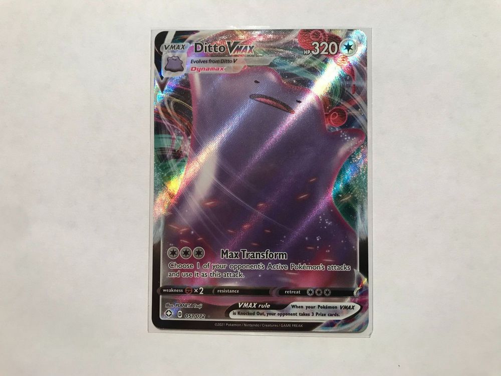 Ditto Vmax Shining Fates EN (Gebraucht) in Hagendorn für CHF 1 – mit ...