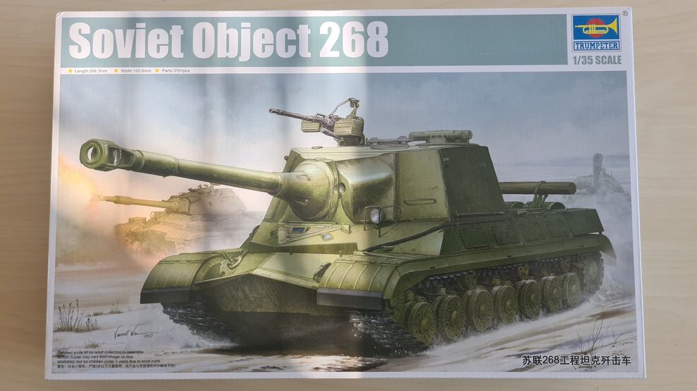 1:35 Soviet Object 268 - Trumpeter 05544 (Neu (gemäss Beschreibung)) in ...