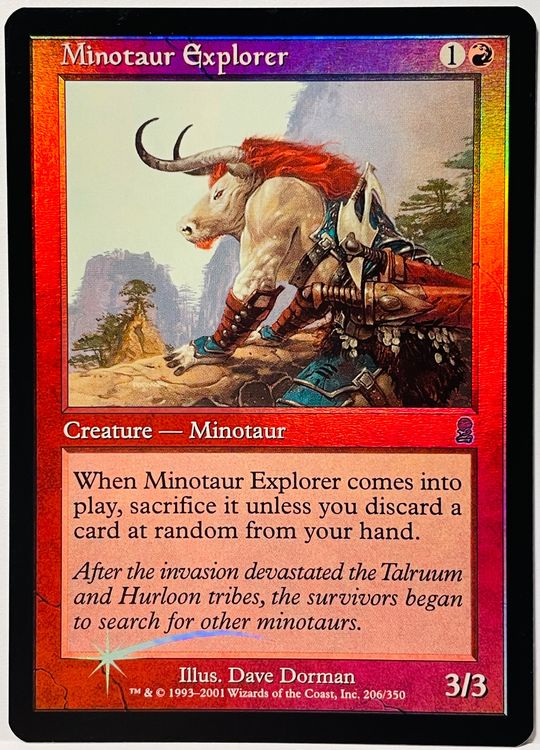 MTG - Minotaur Explorer (Foil) (Gebraucht) in Reinach BL für CHF 1 ...