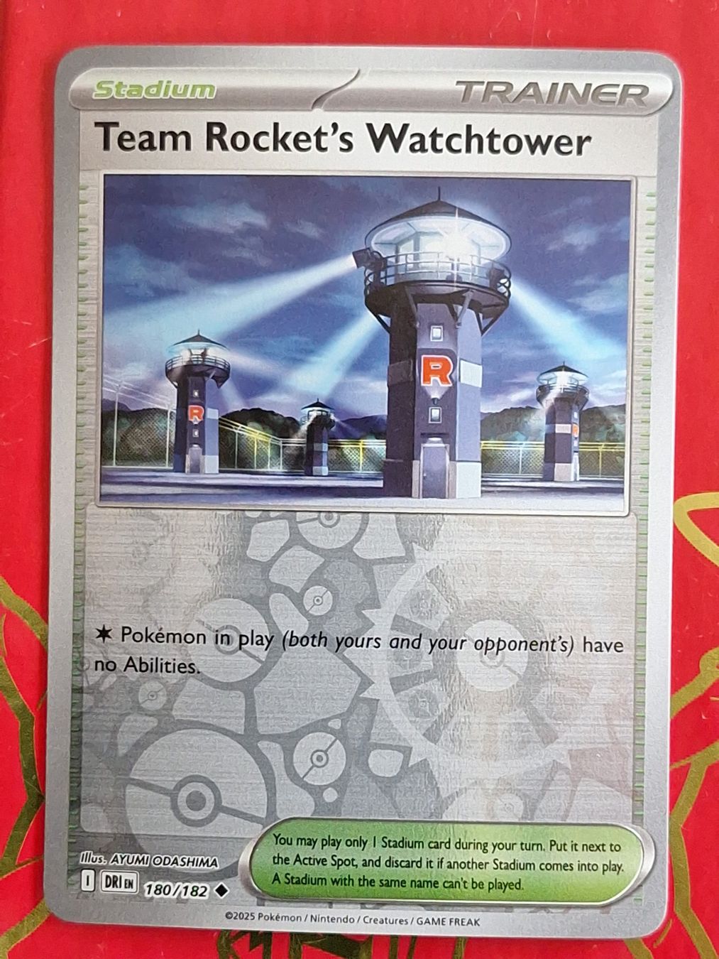 Team Rocket's Watchtower - Reverse Holo Destined Rivals (Gebraucht) in ...