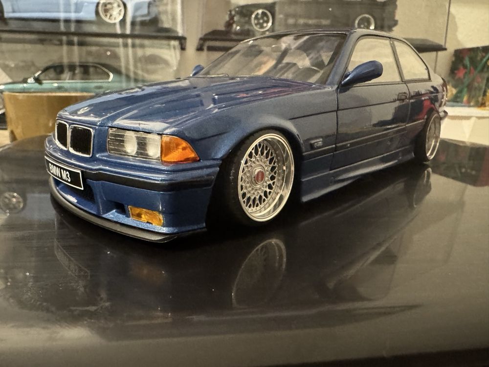 Bmw M3 E36 Avusblau 1:18 BBS Rs 18" Alufelgen | Kaufen auf Ricardo