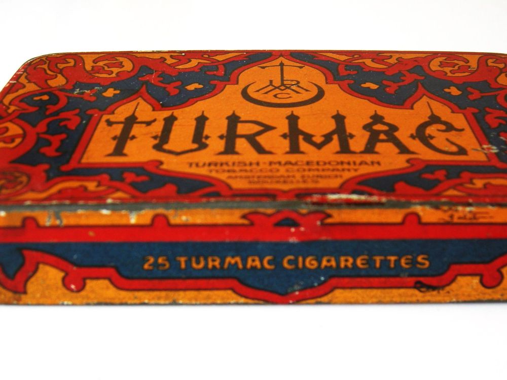antike Blechdose Turmac Cigarettes selten!! | Kaufen auf Ricardo
