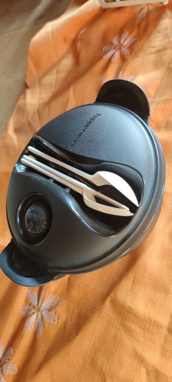 Tupper Microwave 1,5 l für die Microwelle mit Besteck (Neu und ...