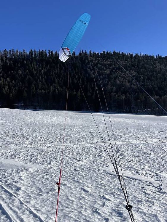 Ozone Hyperlink v3 13m mit bar ozone snowkite 5 lines (Gebraucht) in ...