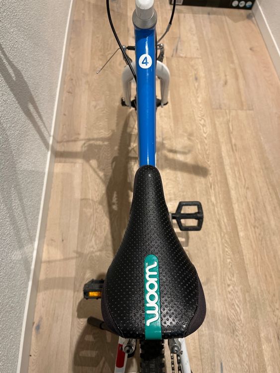 Kinder Velo / Fahrrad Woom 4, 20 Zoll, blau | Kaufen auf Ricardo