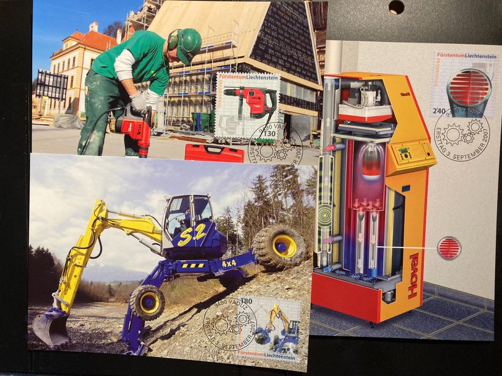 Liechtenstein 2007 Satz Maximumkarten Technische Innovation (Neu (gemäss Beschreibung)) in ...