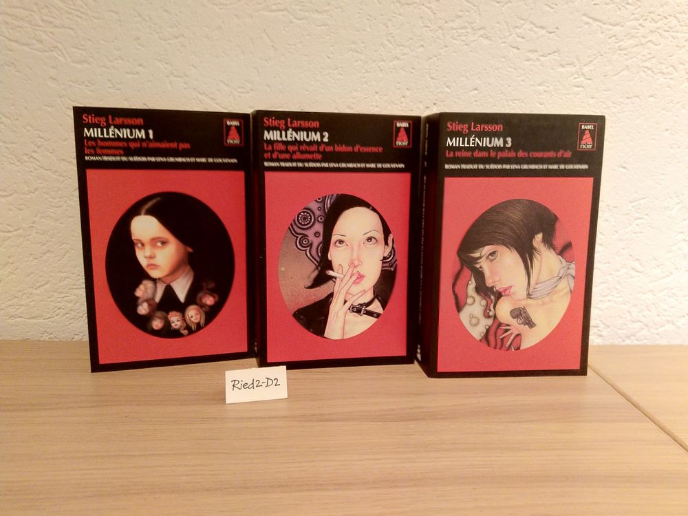 Romans Stieg Larsson Millénium Intégrale 1 à 3 NEUFS (Neu (gemäss ...