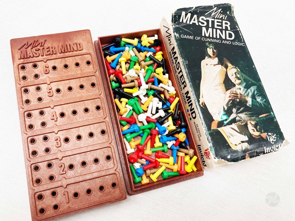 Mini Master Mind Mastermind 1970s Vintage Toys Logic Brain (Gebraucht ...