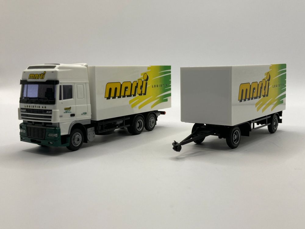 AWM 55120 1:87 DAF XF 95 Super Space Cab Marti Logistik | Kaufen auf ...