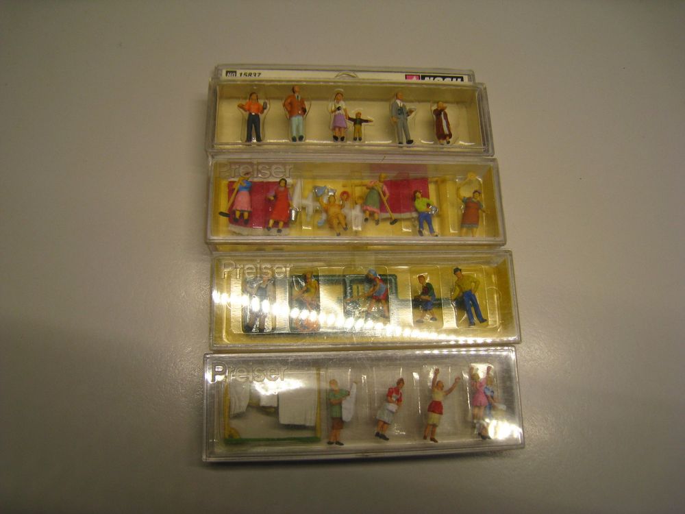 Preiser/Noch Figuren-Sets, verschiedene Themen, NEU | Kaufen auf Ricardo