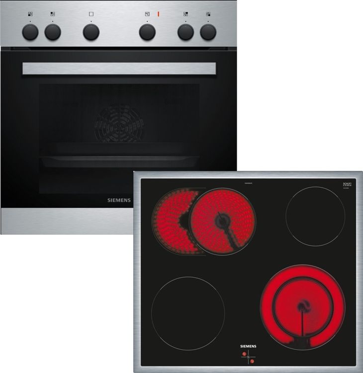 Siemens SET Backofen & Glaskeramik Kochfeld (Neu und originalverpackt ...