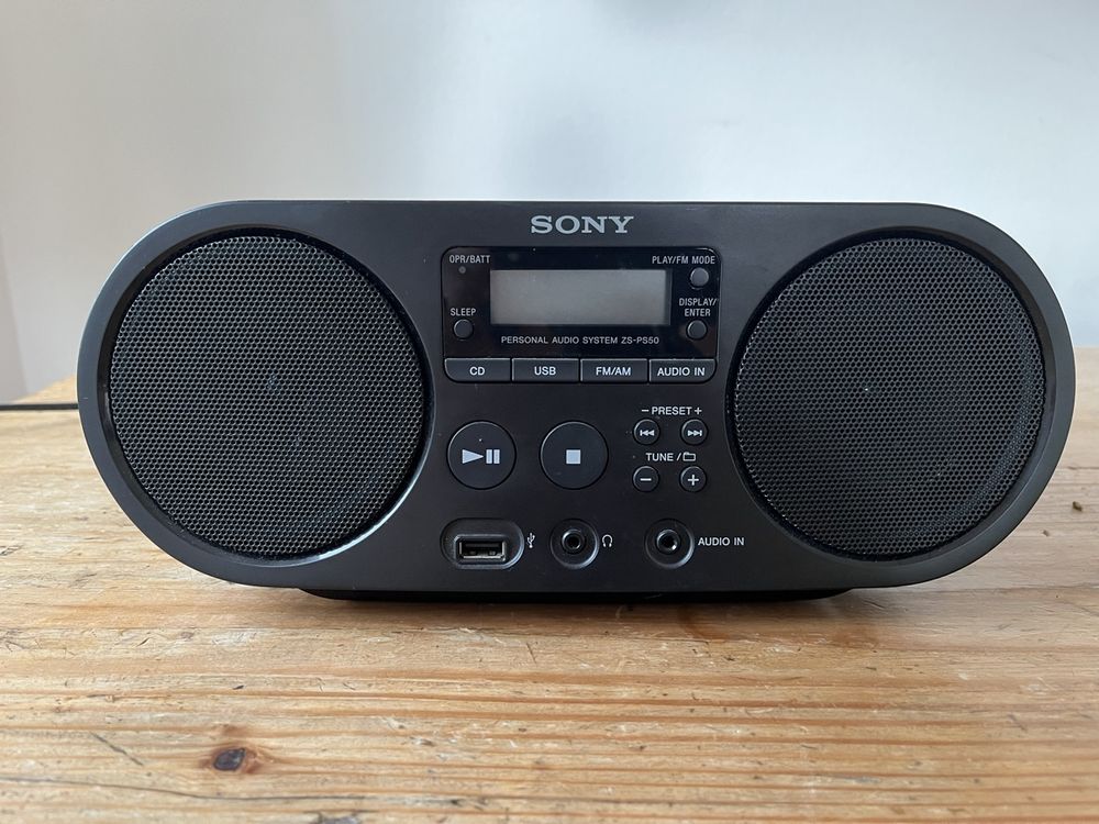 Sony Audio Player schwarz | Kaufen auf Ricardo