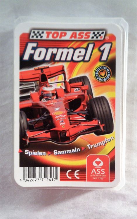 Auto Quartett - Formal 1 / 32 Karten ab Fr. 2.- (Gebraucht) in Bellach für CHF 2 – mit Lieferung ...