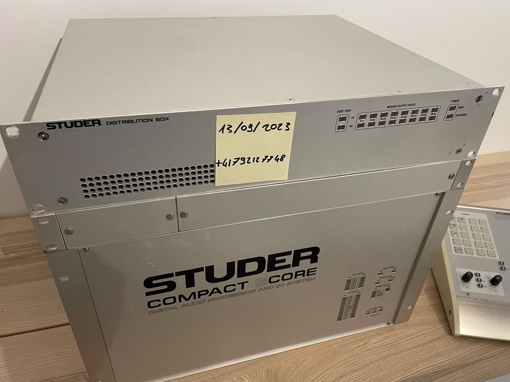 Studer Mixer On Air 3000 for parts - pour les pièces (Defekt) in Prilly ...