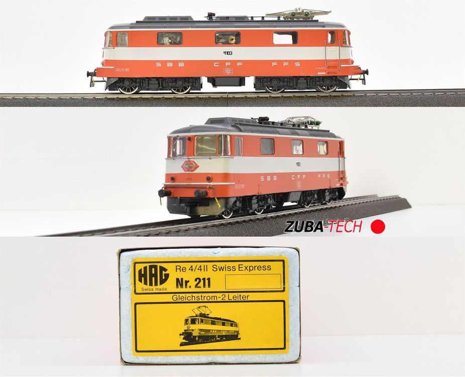 HAG 211 E-Lok Re 4/4 II SBB H0 GS OVP | Kaufen auf Ricardo
