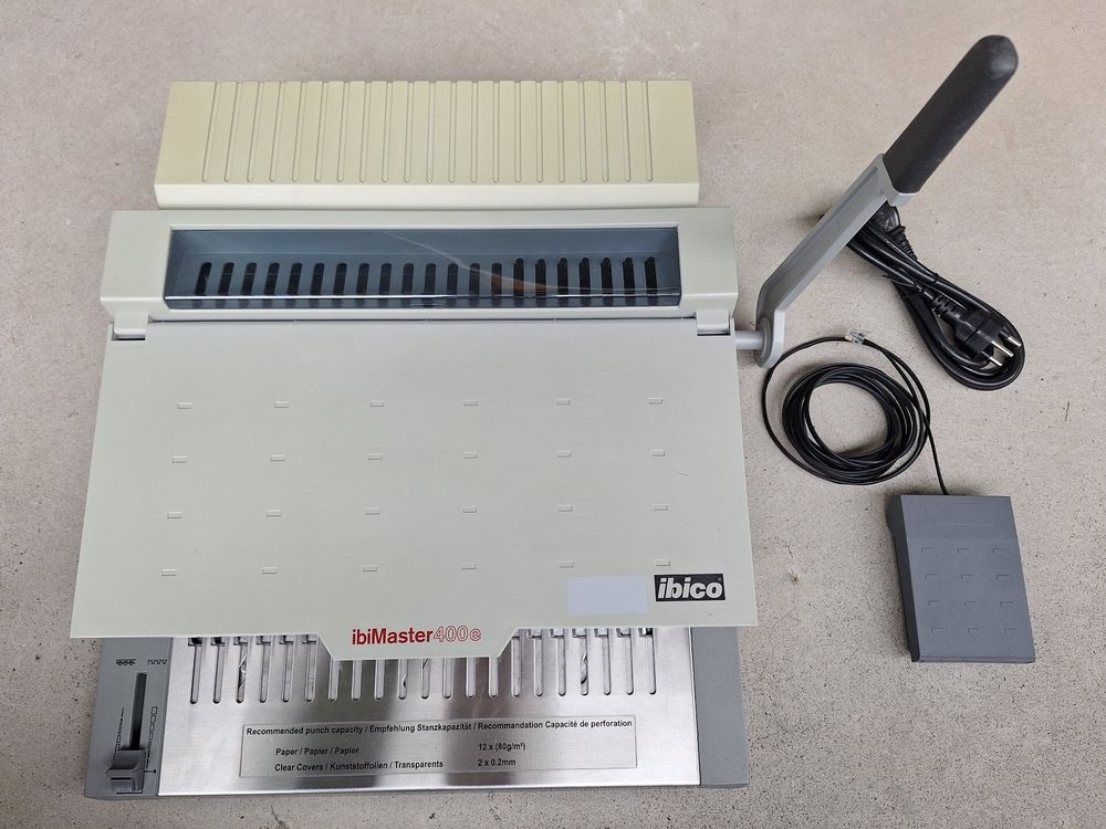 Ibico ibiMaster 400e Multifunktionales Stanz- und Bindegerät (Gebraucht ...