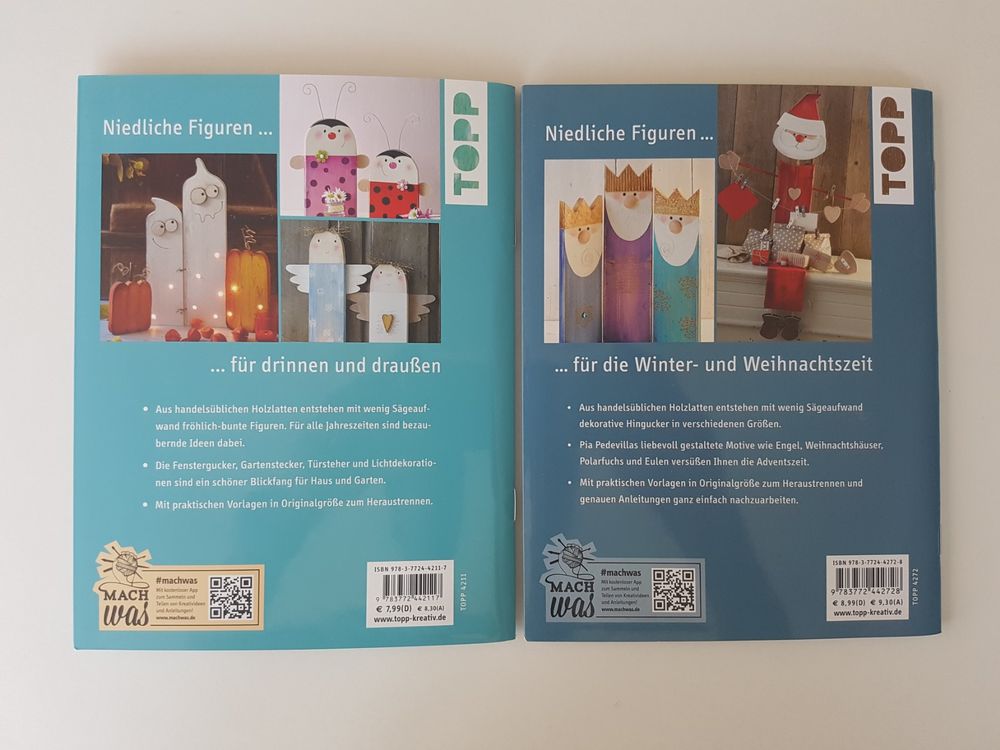 Bunte Figuren aus Holzlatten, etc. Pia Pedevilla (Gebraucht) in Boll ...