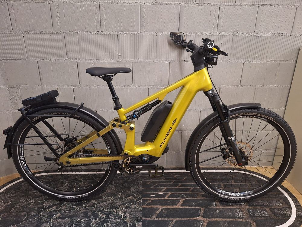 Flyer GOROC TR:X 8.63 HS S curcuma PINION 45km/h AKTION (Neu (gemäss ...