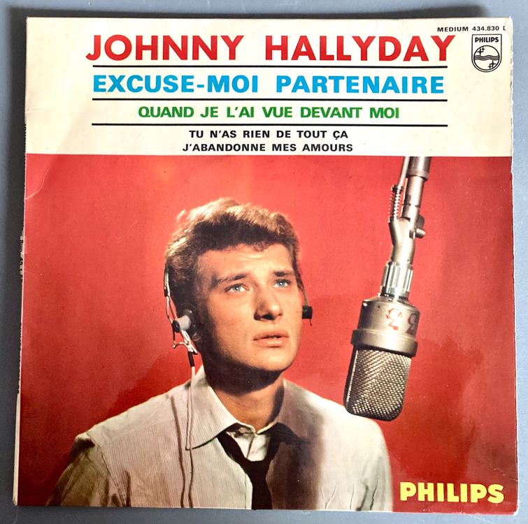 JOHNNY HALLYDAY - EXCUSE-MOI PARTENAIRE | Kaufen auf Ricardo
