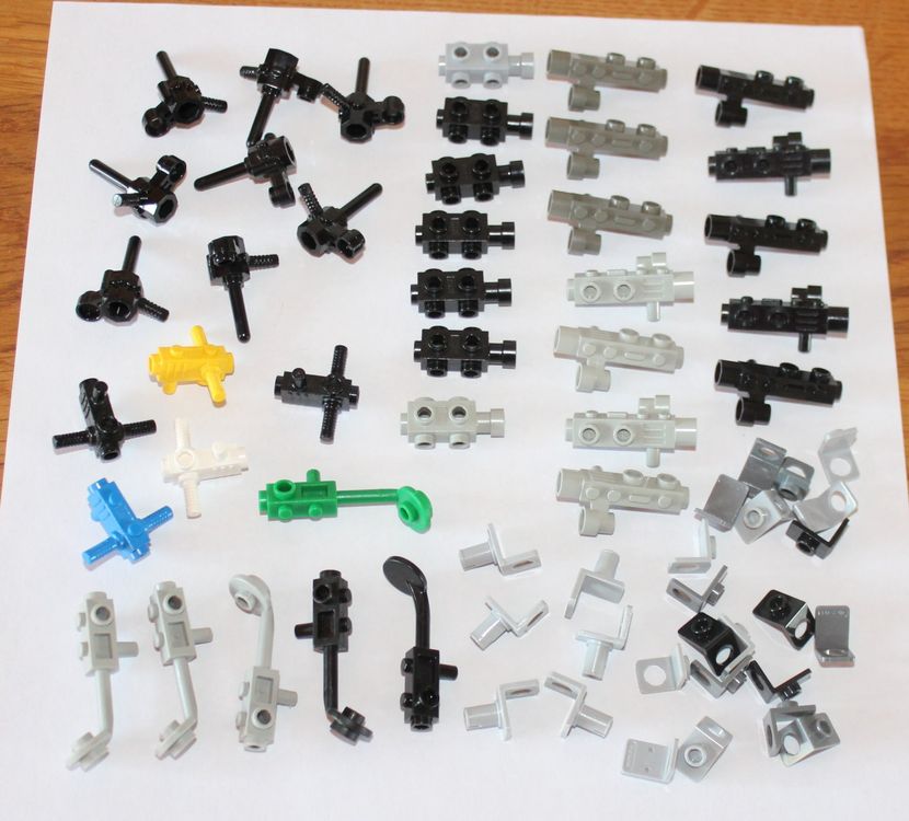 Lego Spezialteile Waffen Minensuchgerät und anderes 60 Teile (Gebraucht ...