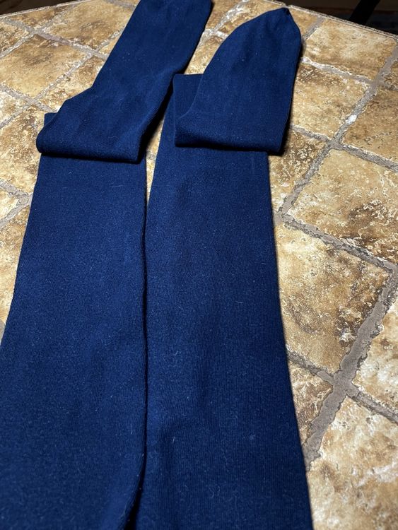 Calzedonia collant di lana- colore blu notte-tg M/L (Nuovo (secondo la ...