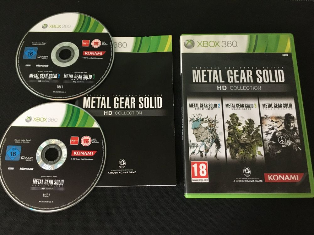 Metal Gear Solid HD Collection für Xbox 360 (Gebraucht) in St.Gallen ...