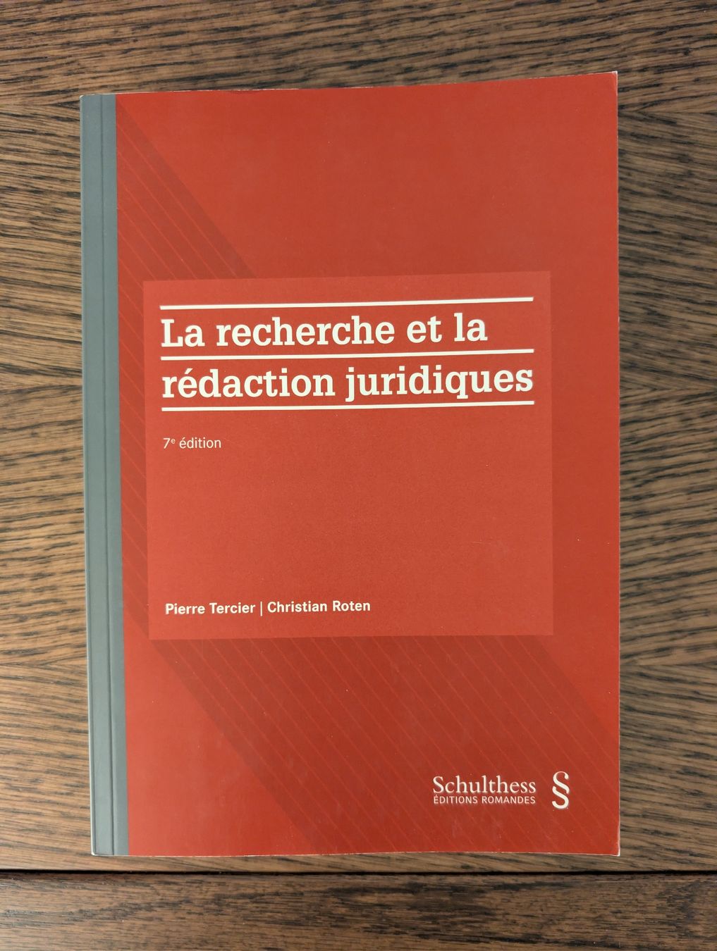 La recherche et la rédaction juridiques, 7eme Edition (D'occasion) à ...