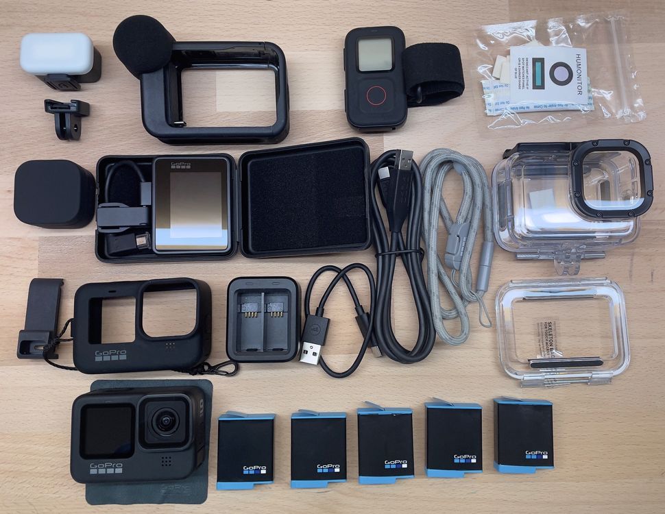 GoPro HERO9 Black - neuwertig - mit top Zubehör/Module (Gebraucht) in ...