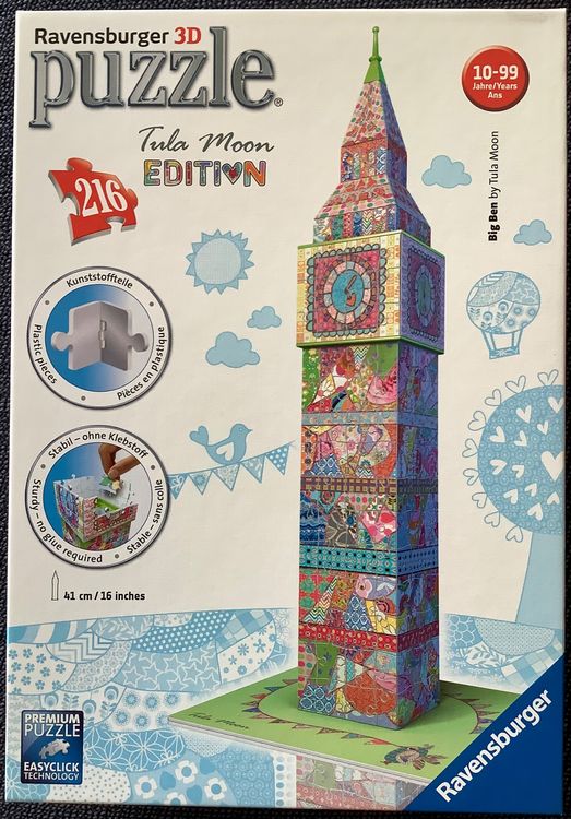 Ravensburger 3D Tula Moon Edition Big Ben London | Kaufen auf Ricardo