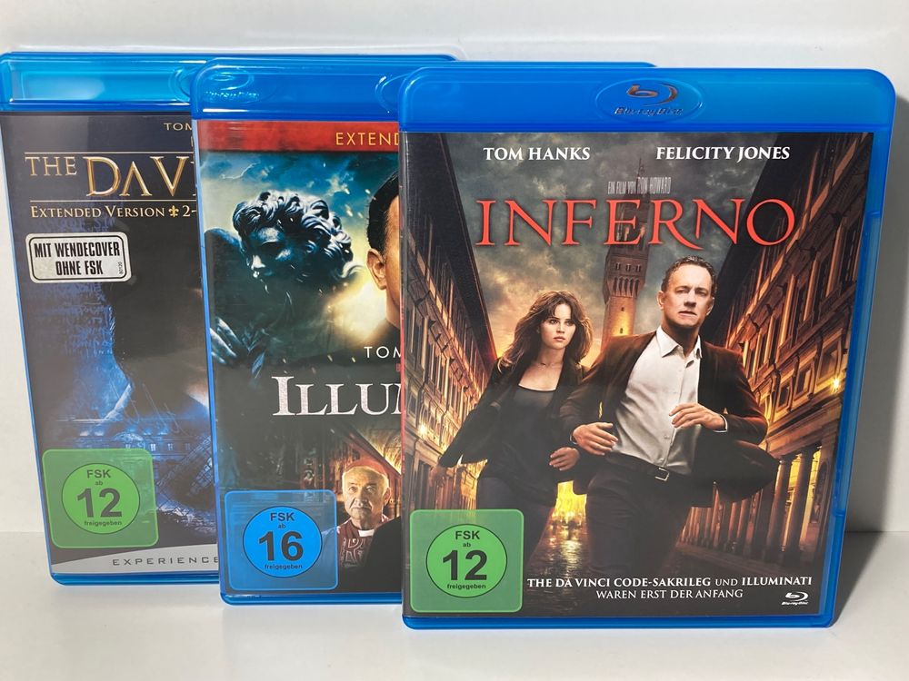 The Da Vinci Code - Illuminati - Inferno Blu Ray (Gebraucht) in ...
