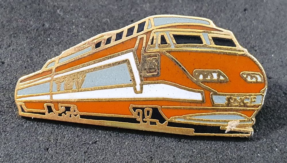 V951 - Pin Zug Train Bahn SNCF AC TGV 380KM/H 26.02.81 (Gebraucht) in Reinach BL für CHF 4 – mit ...