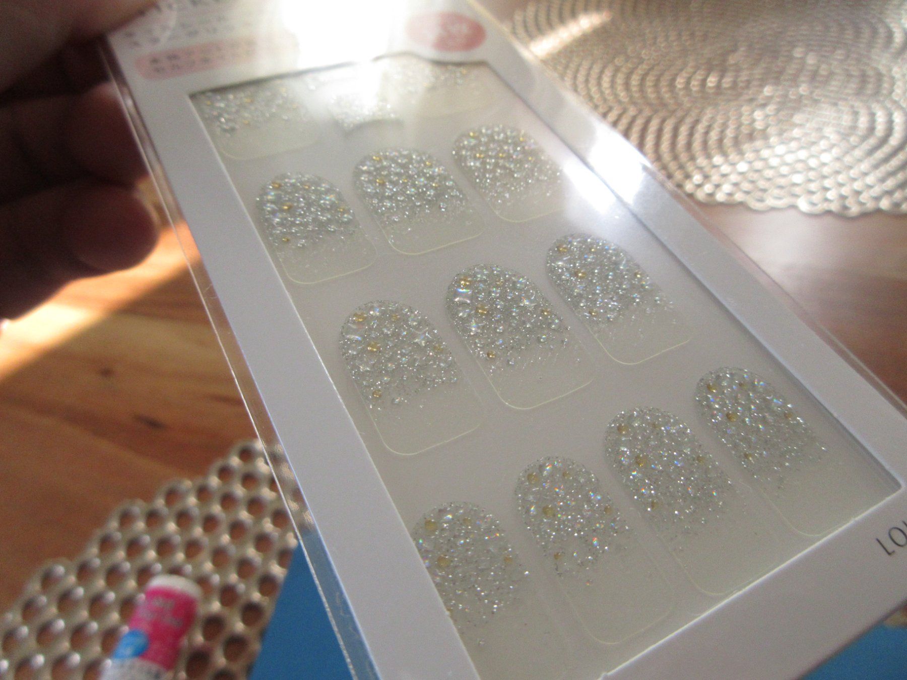 6 designs NAIL STICKER(designed in Japan)set with Top coat! (Neu ...