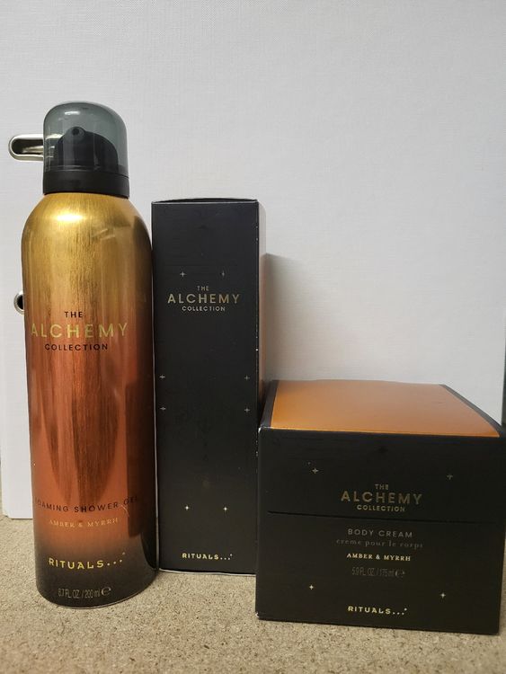 Rituals Alchemy Collection Set Body Cream Shower Foam Scrub (Neu und ...