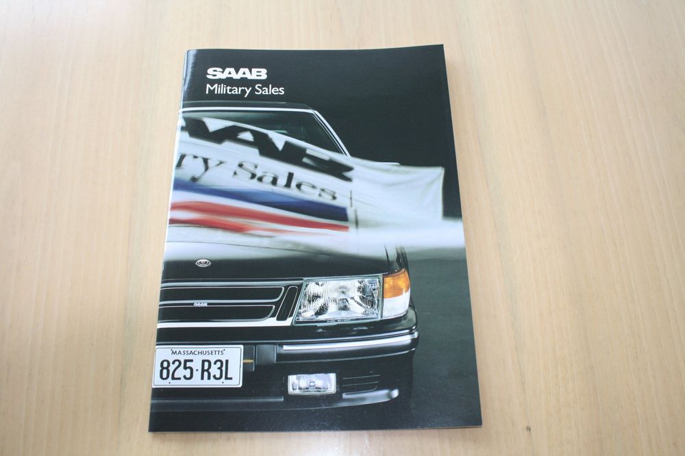 SAAB 900/9000 Military Sales USA Prospekt 1989 | Kaufen auf Ricardo