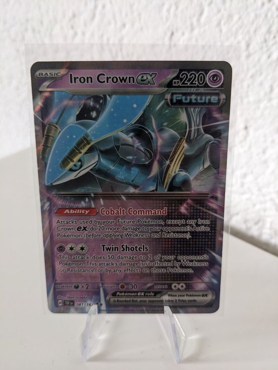 Pokemon Temporal Forces - Iron Crown EX 081/162 ( EN ) (Neu und ...