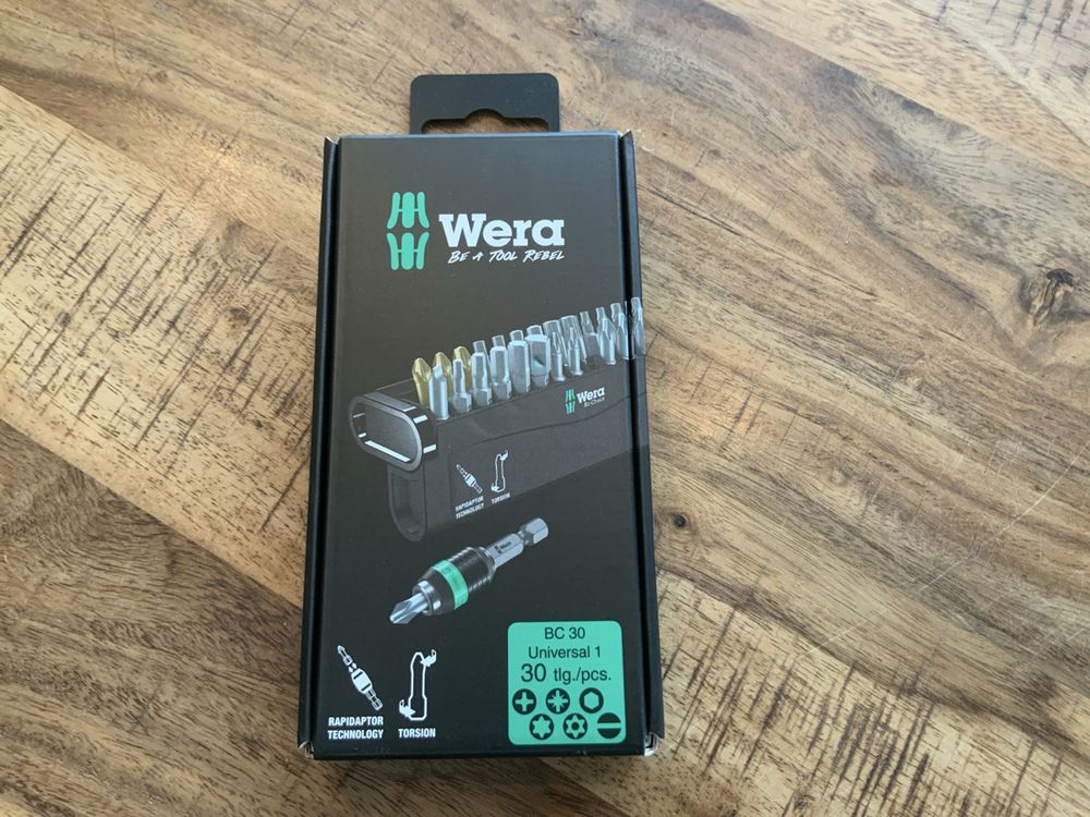 Wera Bit-Check 30 Universal 1, 30-tlg. Bit-Set, Neu | Kaufen auf Ricardo