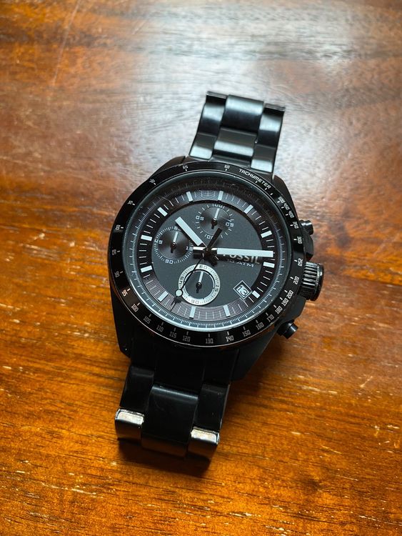 Fossil Edelstahl Chronograph (CH2601) | Kaufen auf Ricardo