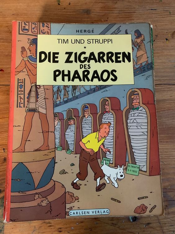 10 x Tim und Struppi Comics 70er Herge Carlsen | Kaufen auf Ricardo