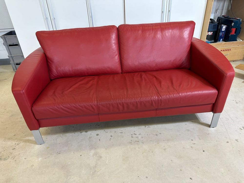 Original Rolf Benz Ledersofa. | Kaufen auf Ricardo